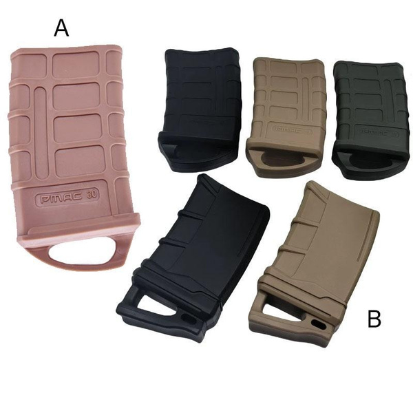 1PC M4/M16 PMAG Fast Magazine Rubber Holster Rubber Pouch Sleeve Rubber ...