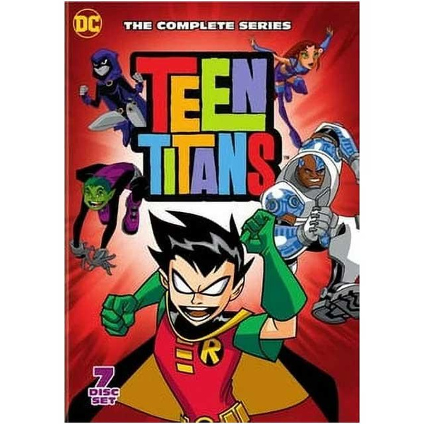 Teen Titans Complete Series Season 1-5 1 2 3 4 5 DVD 7-Disc Movies Box ...