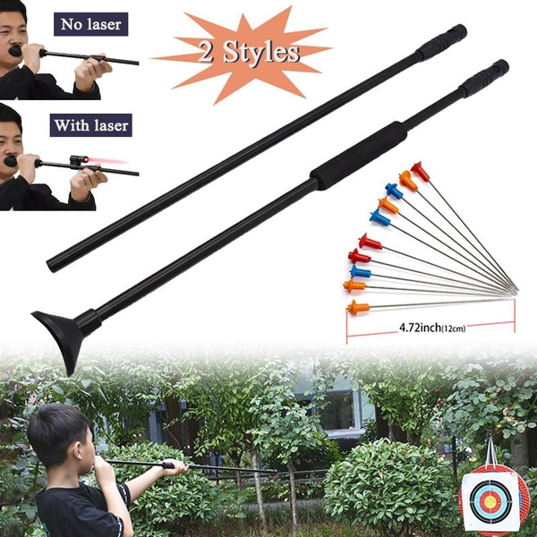 Outdoor Sports Toy Blowpipe Connection Tube and 10 Pcs Mini Darts ...