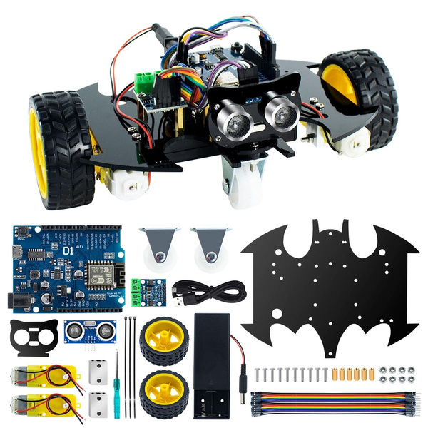 Lafvin Esp8266 D1 2wd Smart Robot Car Chassis Kit For Arduino Programming Project Diy Electronic