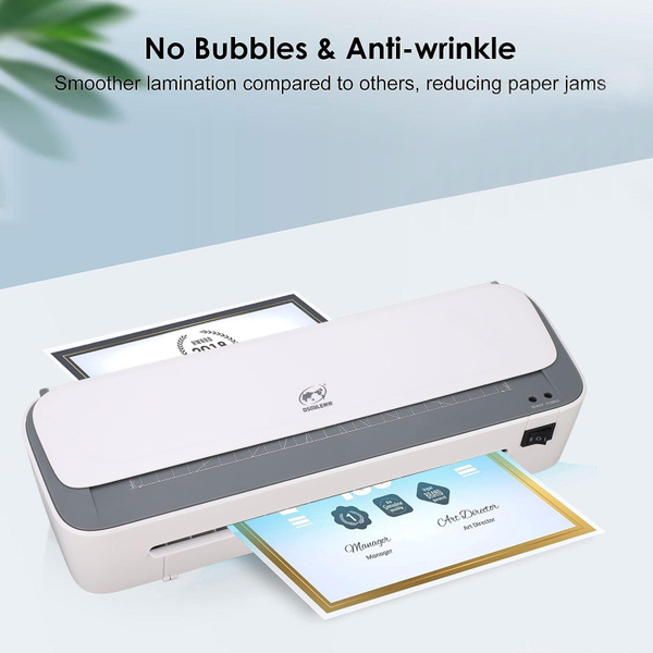 Laminator Machine A4 Desktop Hot Cold Laminating Thermal with Paper ...