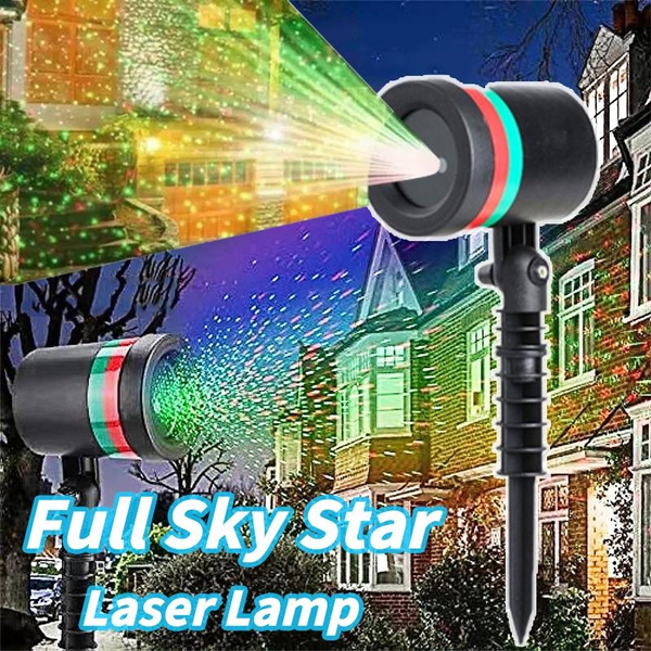 Outdoor Fairy Christmas Sky Star Laser Projector Stage Spotlight ...