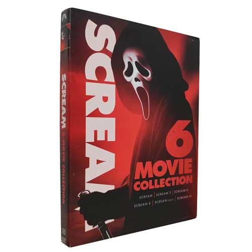 Scream 6-Movie Collection DVD 6-Disc Movies Box Set | Wish