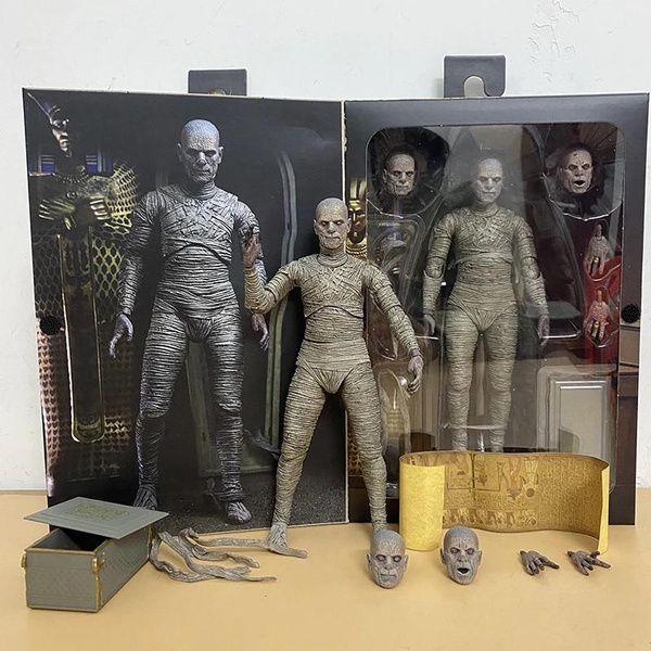 Universal Monsters The Mummy Casket Coffin Pyramid Action Figure Deluxe ...