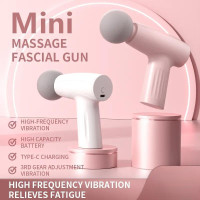 Mini Fascial Massage Gun Vibration Massage Machine Muscle Relaxation ...