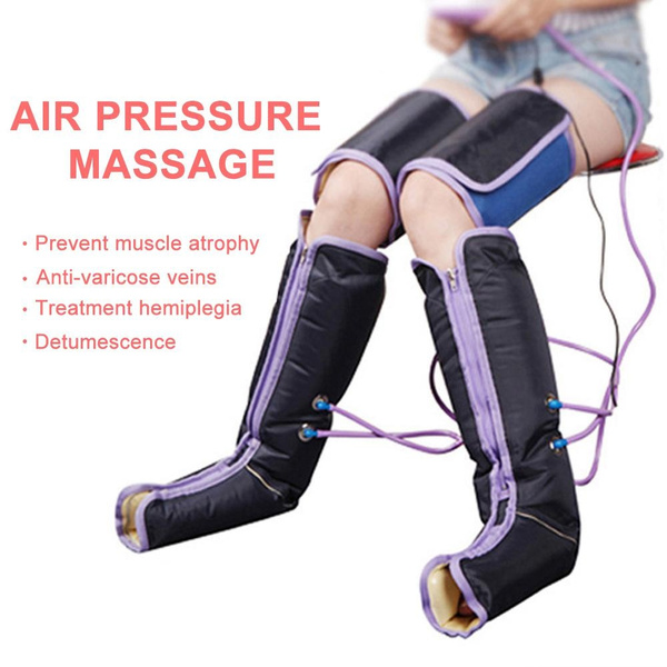 NEWEST AirCompression Leg Massager Electric Circulation Leg Wraps For ...