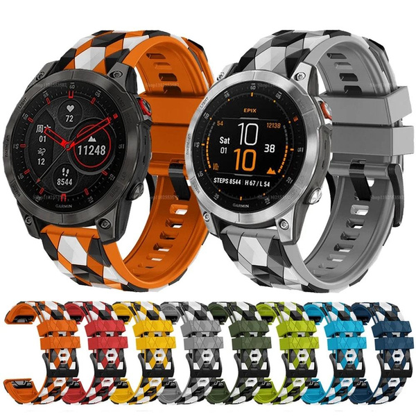 Strap For garmin Epix Gen 2 Epix Pro 51mm 47mm Fenix 7X 7 6X 6 Pro 5X Plus 935 945 Wristband ...