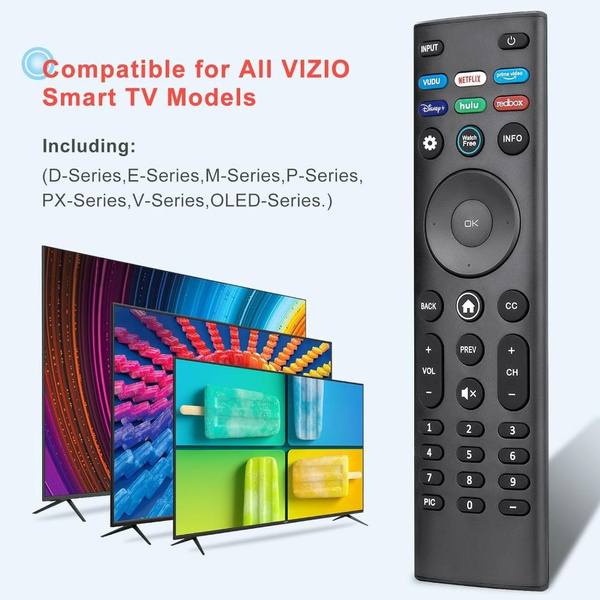 Universal Remote Control XRT140 for VIZIO Smart TV Remote Replacement ... Universal Remote Control XRT140 for VIZIO Smart TV Remote Replacement ...