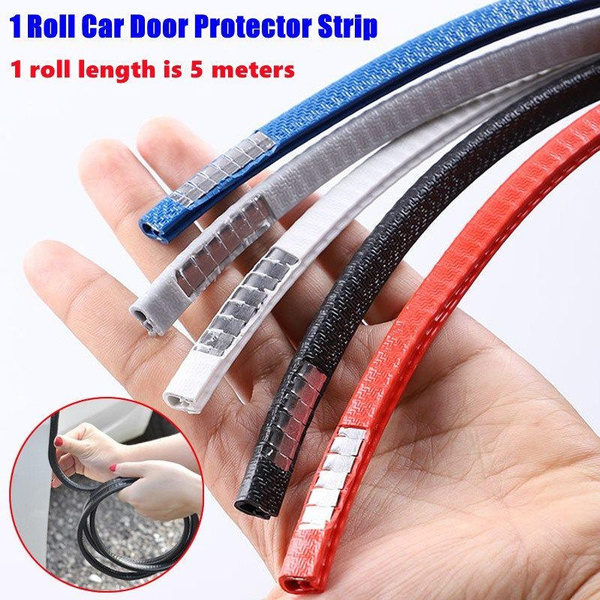 5M Car Door Edge Seal Protector Strips Universal Auto Door Guard ...