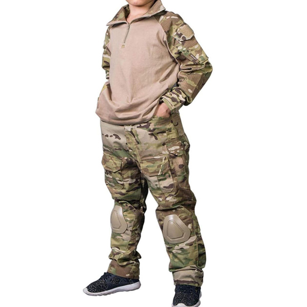 EMERSONGEAR Tactical Airsoft Kids Uniform Boys Soldier Costume Children ...