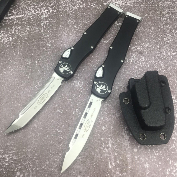 NEW Tactical Spring Assisted Knife Halo V6 Top quality Flick Knife OTF ...