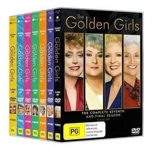 The Golden Girls Complete Series Season 1-7 1 2 3 4 5 6 7 DVD 21-Disc ...