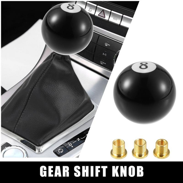 X AUTOHAUX 1 Set Universal 8 Ball Shift Knob Acrylic X AUTOHAUX Car ...