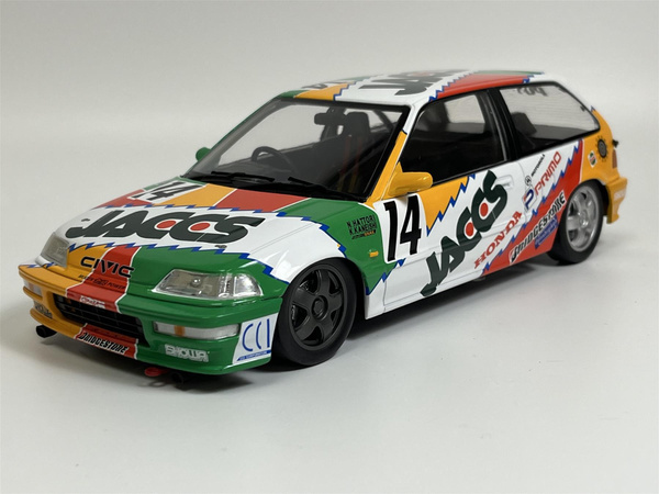 Honda Civic E9 #14 JACCS JICC 1991 1:18 Scale Triple 9 1800108 | Wish