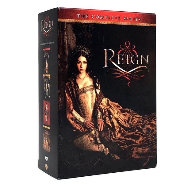 Reign Complete Series Season 1-4 1 2 3 4 DVD 17-Disc Movie Box Set | Wish