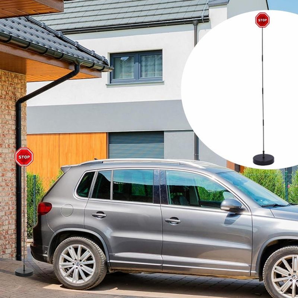 LED Flashing Stop Sign for Garage Parking Stopper,Auto Parking Detector ...