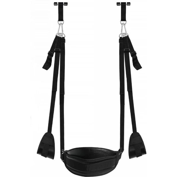 BDSM Door Swing, Newest Leather Soft Plush Sling with Adjustable Straps ...