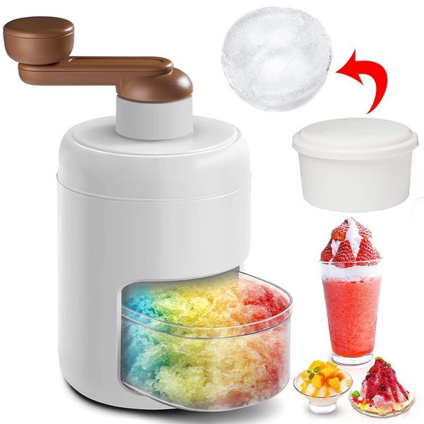 1pc Manual Shaved Ice Machine Household Small Hand-cranked Shaved Ice ...
