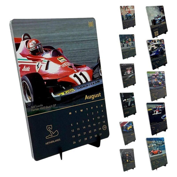 1 PCS Car Calendar 2024 F1 Racing Calendar 2024-2025 Calendar Home ...