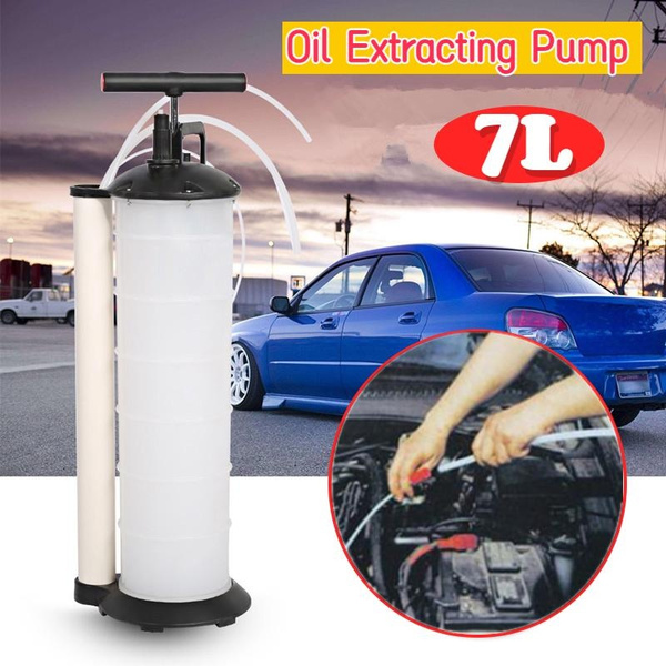 7L Automobile Car Waste Oil Water Suction Extraction Pump Fluid Vacuum ...