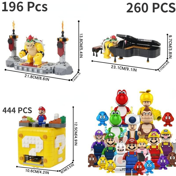 Hot selling 4 Style Mario Bros Series Question Mark Kuba Piano Game ...