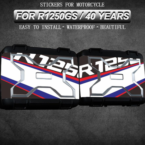 Motorcycle Decals Waterproof Side Box Stickers R 1250 GS Accessories ...