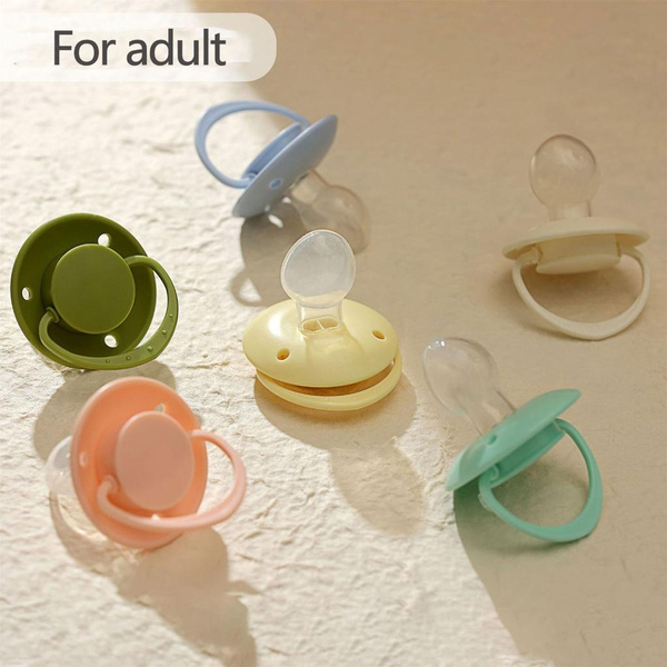1Pcs Gentle Teether Effective Adult Pacifier for Stress Relief Chewing ...
