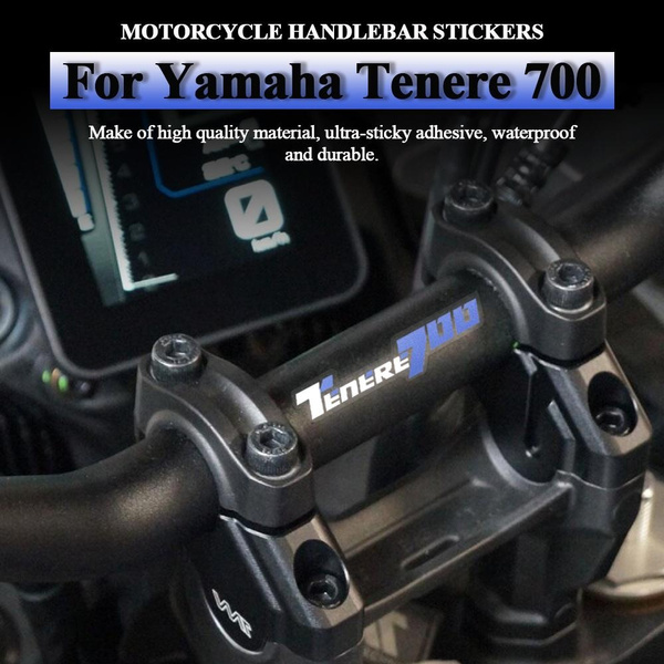 Blue White Motorcycle Decals for Tenere 700 2023 Waterproof Handlebar ...
