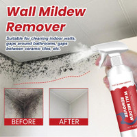 60ML Wall Mildew Remover Spray Mold and Mildew Cleaner for Ceramic Tile ...