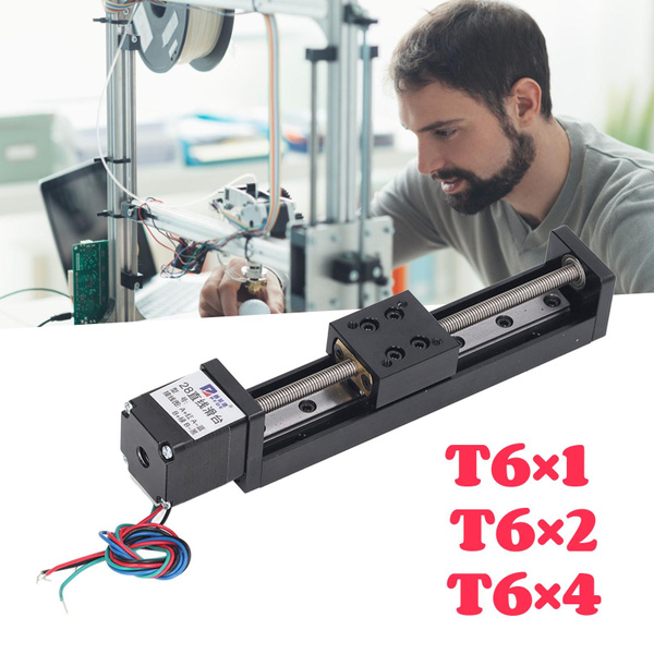 Linear Slide Table High Accuracy Ballscrew Sliding Motion Stage Linear ...