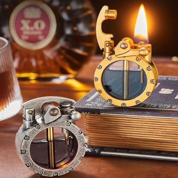 Metal Rocker Arm Kerosene Transparent Oil Warehouse Lighter Creative ... Metal Rocker Arm Kerosene Transparent Oil Warehouse Lighter Creative ...