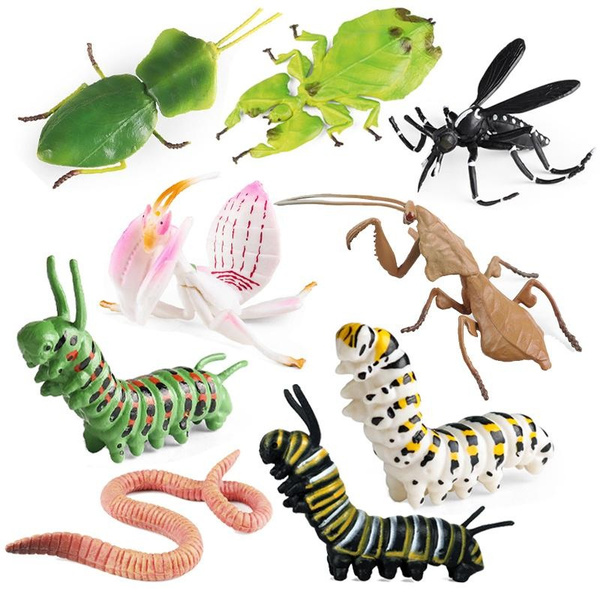 Simulated Insects Earthworm Giant Leaf Beetle Jungle Animal Model Anime ...