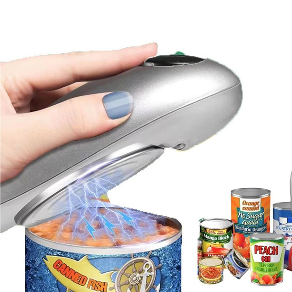 Electric Can Opener Smooth Edge Battery-Powered Hands-Free Automatic ... Electric Can Opener Smooth Edge Battery-Powered Hands-Free Automatic ...
