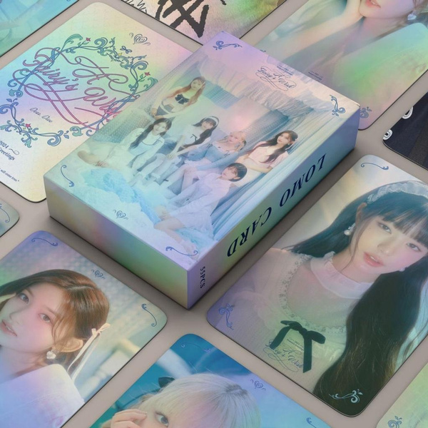 kpop idol IVE 2024 Season's Greetings Laser Photocards Album Hologram ...