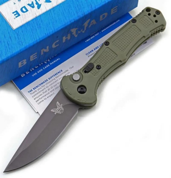 Benchmade 9070 Claymore Automatic Opening Folding Knife Hard D2 Blade ...
