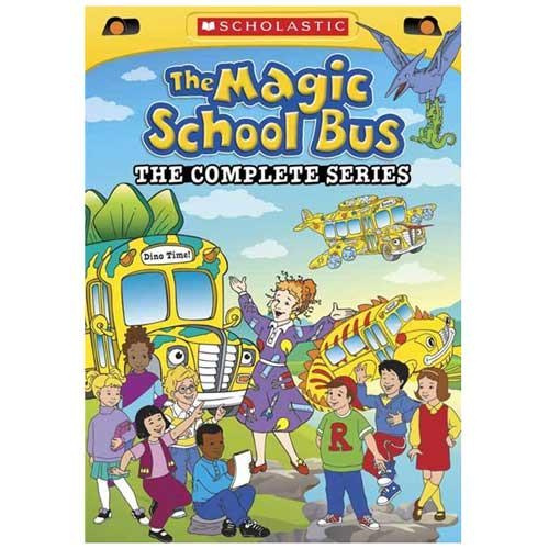 The Magic School Bus Complete Series Season 1-4 1 2 3 4 DVD 8-Disc ...