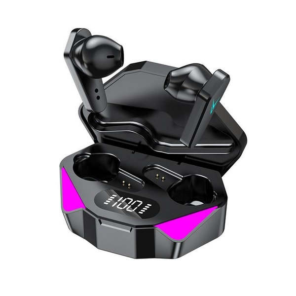 TWS Game Earphones Stereo Sound Music Headphones In-ear Bluetooth ...