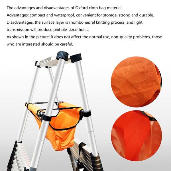 Folding Ladder Tool Bag Telescoping Ladder Tool Storage Bag Extension ...