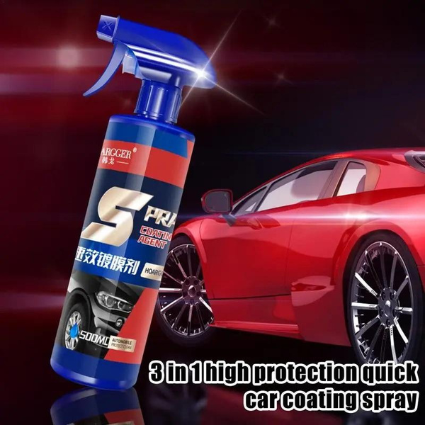 500ml 3 In 1 Car Paint Repair Ceramic Coating Spray Quick Nano-coating ...