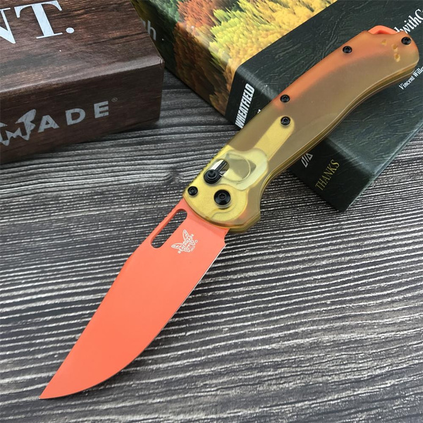 Benchmade 15535 Hunt Taggedout AXIS Spring Folding Knife 3.5" CPM-154 ...