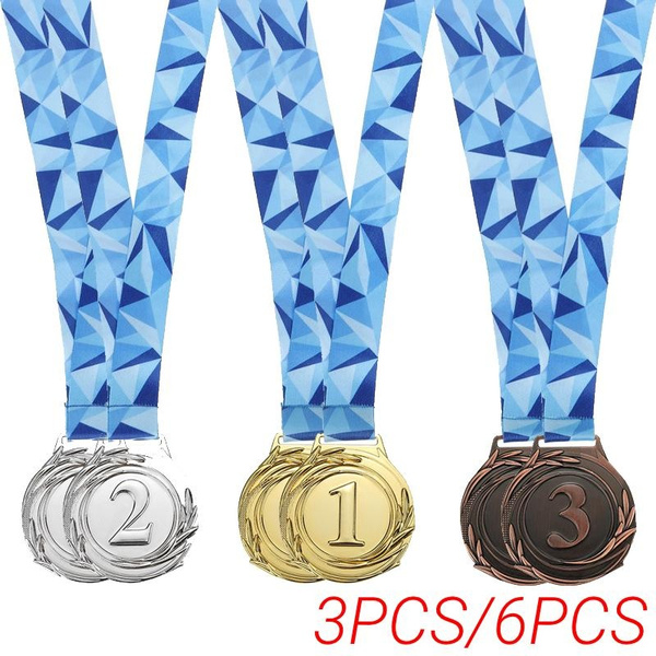 3pcs/6pcs Gold Silver Bronze Award Medals Winner Award Medals Olympic ...
