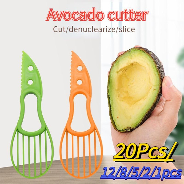 20/12/8/5/2/1Pcs Two-in-one avocado knife, all-plastic avocado cutter ...