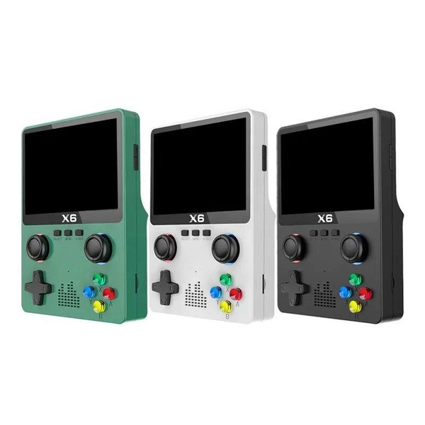 X6 Portable Retro Console 3.5 Inch Hd Screen Mini Handheld Game Player ...