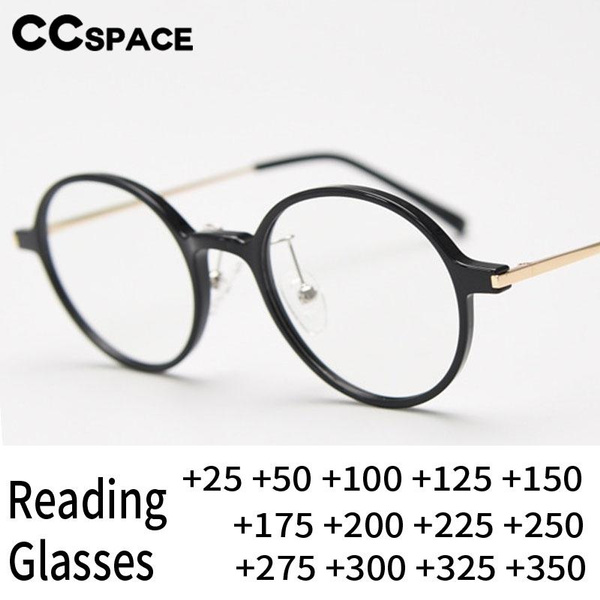 R57317 Ultralight Round Reading Glasses Men Women TR90 Optical ...
