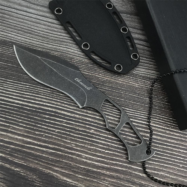 Pocket EDC Small Fixed Blade Knives – Full Tang Belt Knife and Boot ...