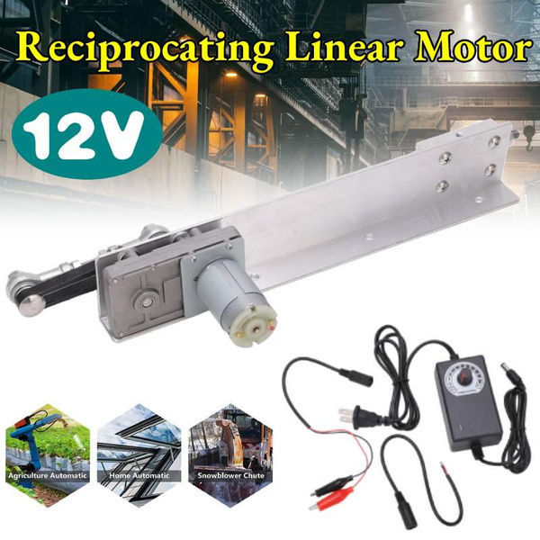 Reciprocating Linear Motor, 3cm To 15cm 12V Stroke Reciprocating Cycle ...