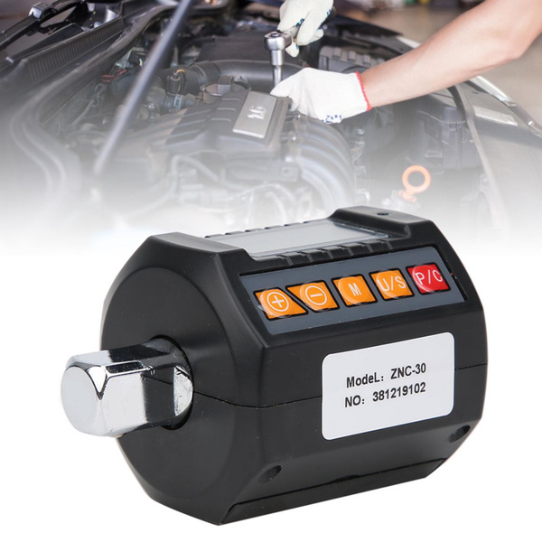 Torsion Meter, Portable High Accuracy Wrench Adapter Digital Display ...
