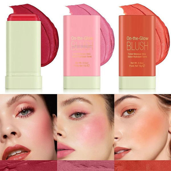 3 in 1 Cheek Lip Tinted Moistured Blush Stick Eyes Cheek And Lip 3 in 1 Cheek Lip Tinted Moistured Blush Stick Eyes Cheek And Lip