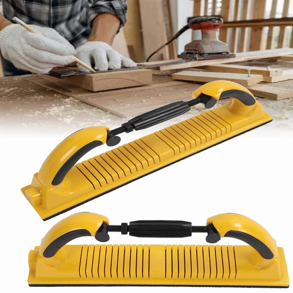 Hand Sanding File Block 70x400mm Adjustable ABS Dust Extraction Sanding ...