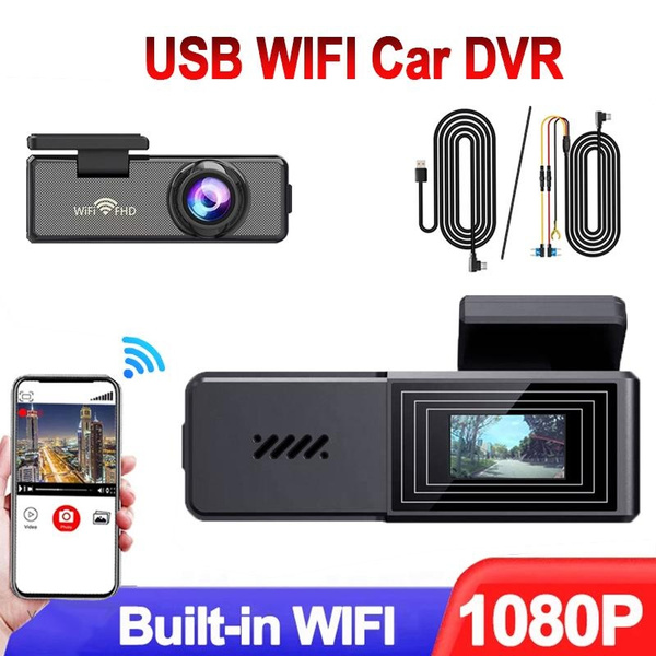 Compact Dash Cam Mini 1080P FHD USB Wifi Car DVR Vehicle Driving Video ...
